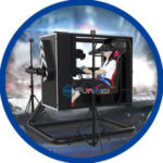 Zhuoyuan 720 Degree Flight VR Simulator with Flight Game