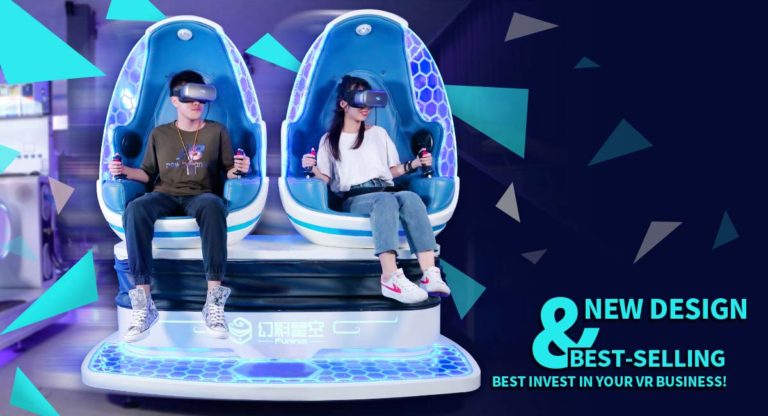 FuninVR 9D VR Simulator 9D Virtual Reality Games machine With Virtual Reality Glasses