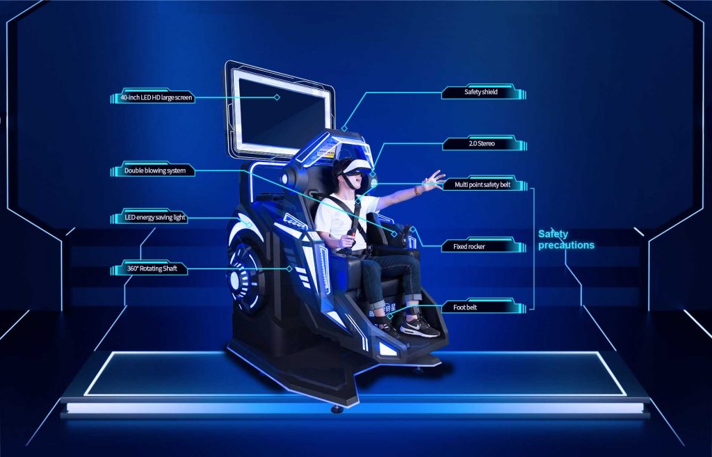 Zhuoyuan 9D Virtual Reality 360° VR Simulator