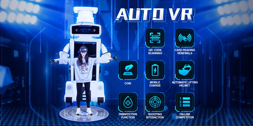 virtual reality auto vr game machine