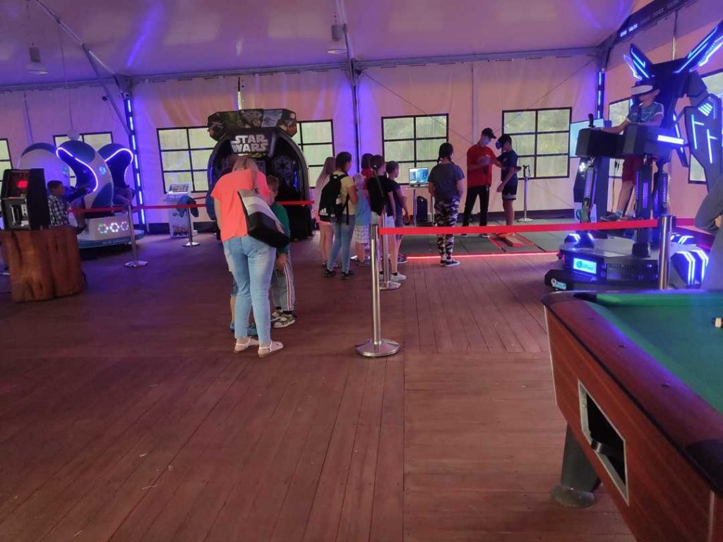 VR Simulator Rope Amusement Park In Poland