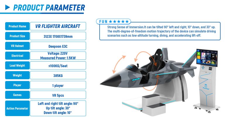 VR Fighter Aircraft Virtual Reality Simulator