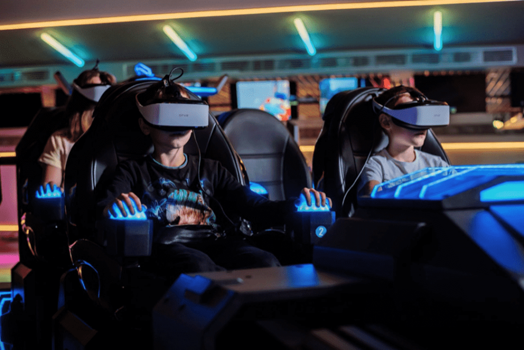 Get Discount For High Profit VR Machine 6 Seats 9D VR Dark Mars